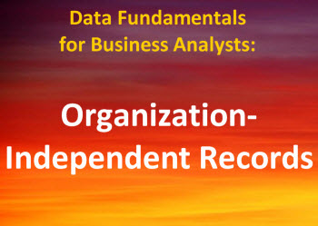 Organization-Independent Records