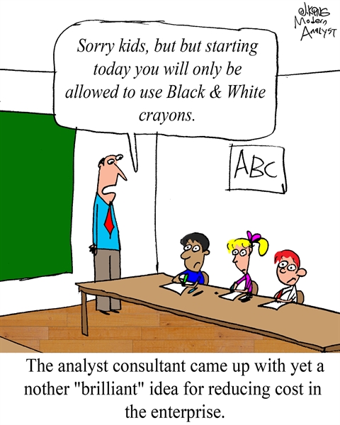 Cartoon – Cost Reduction in the Enterprise | HENRY KOTULA
