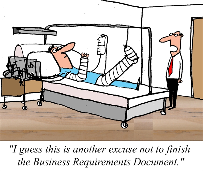 Humor: Overdue Business Requirements Document