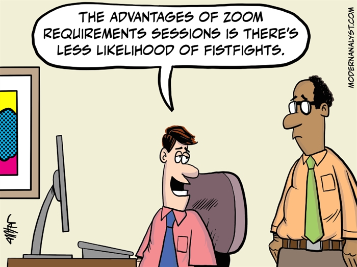 Humor: Zoom Requirements Session