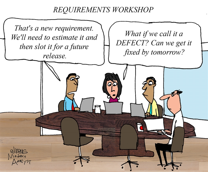 Requirement vs. Defect