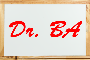The Questionable Return of Dr. BA